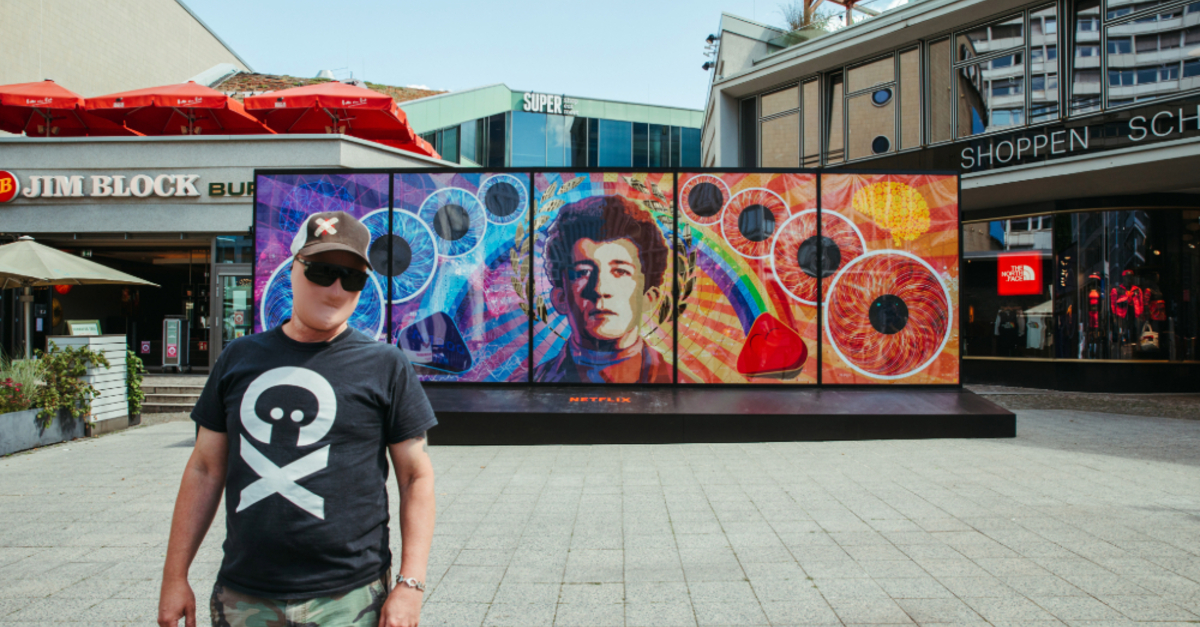 Installation Advertising Reaches New Heights with Netflix's Chemical X ...